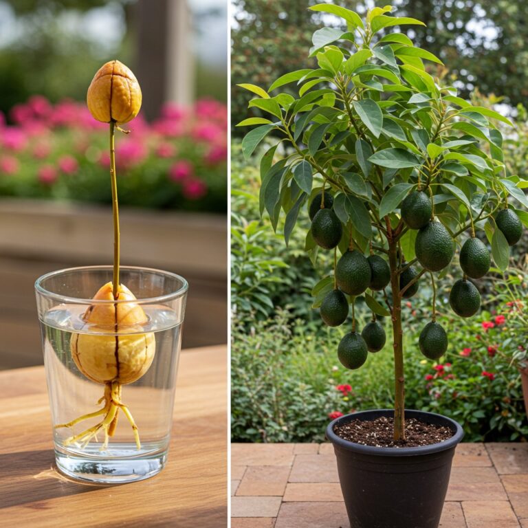 Avocado tree propagation update: In just one week, the avocado has ...